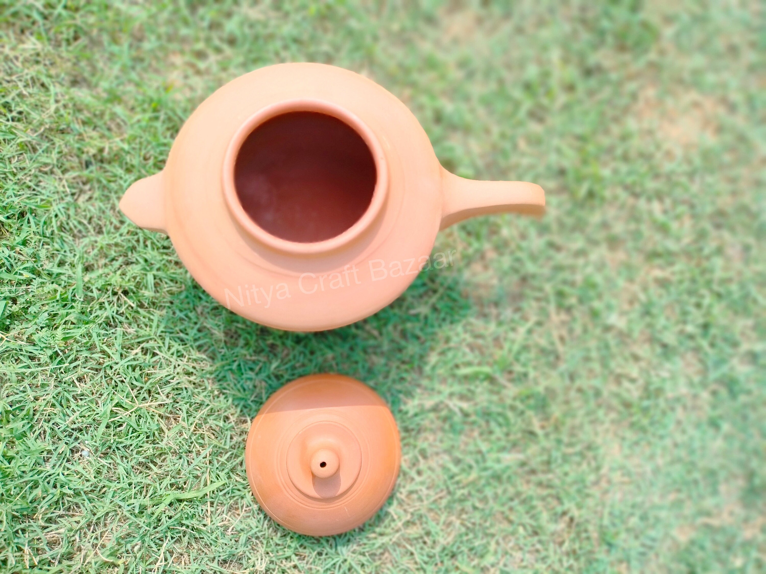 Unglazed Clay Cooker for Cooking With Lid/ Indian Cooker/ Clay Pot for ...