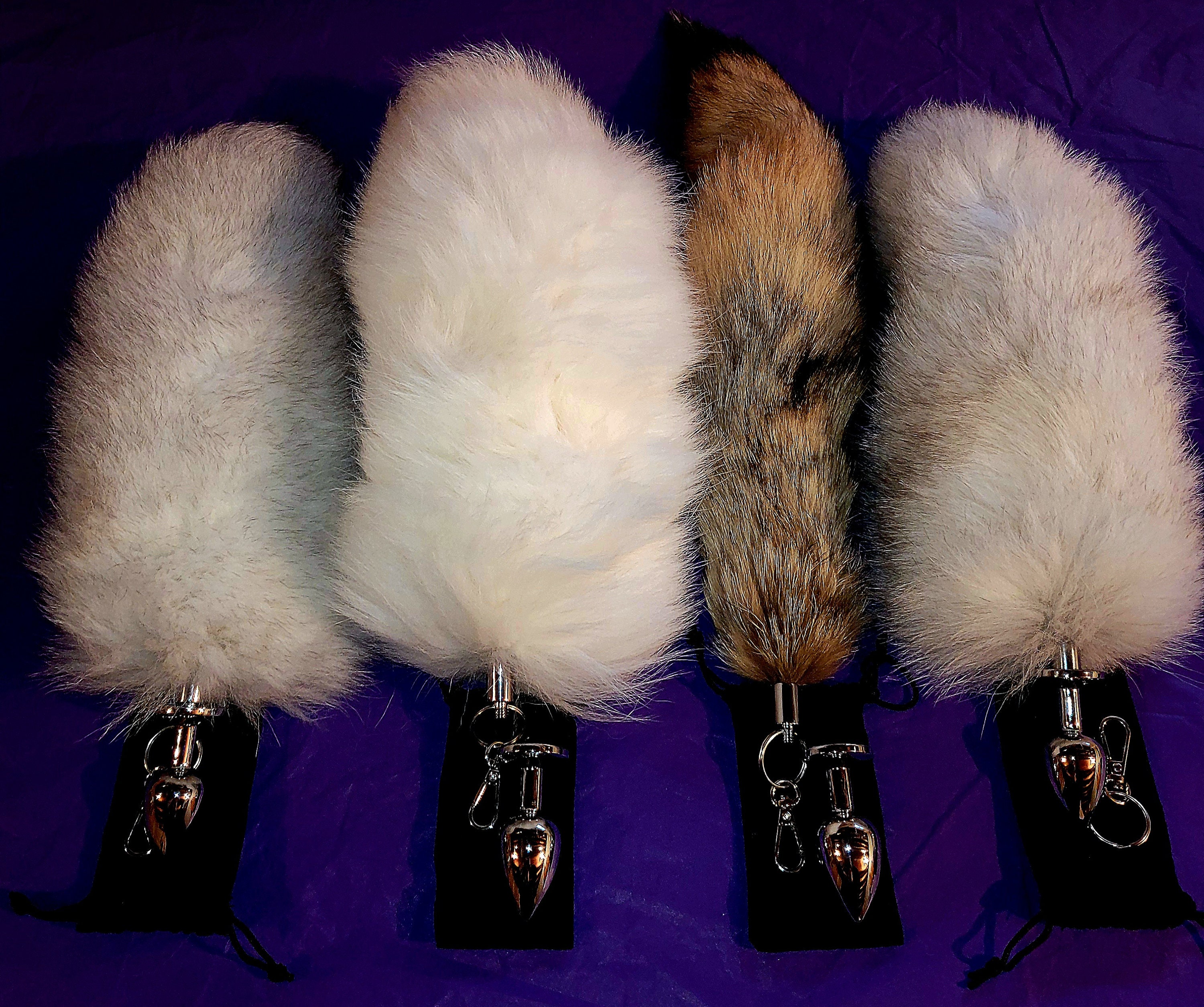 Real Fox Interchangeable Tails - Etsy