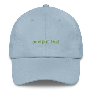 Bumpin' That Dad Hat | Charli XCX Brat-inspired Baseball Cap for Pop ...