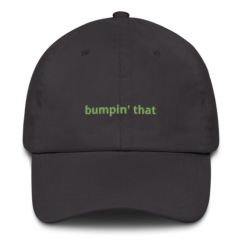 Bumpin' That Dad Hat | Charli XCX Brat-inspired Baseball Cap for Pop ...