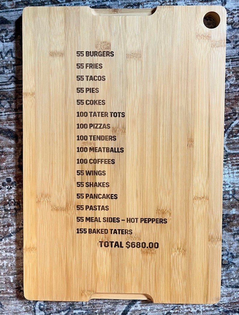 Custom Laser Engraved Wood Cutting Boards - Etsy