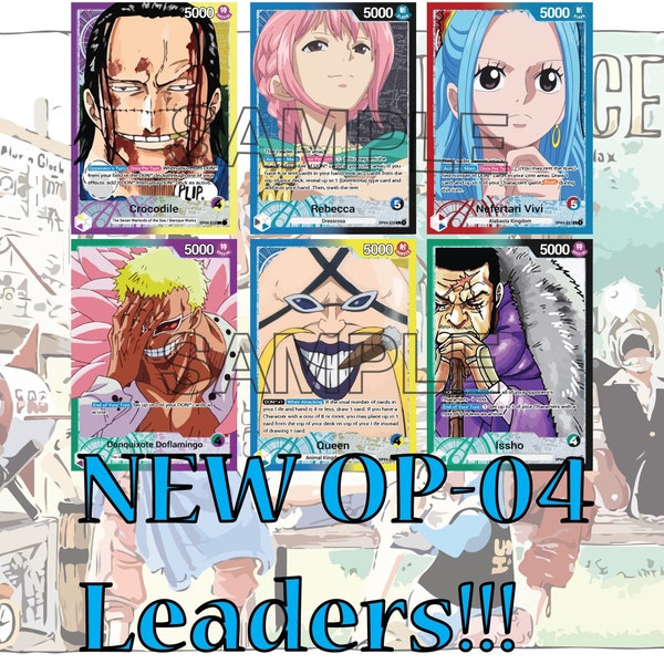 One Piece Proxy Cards - Etsy