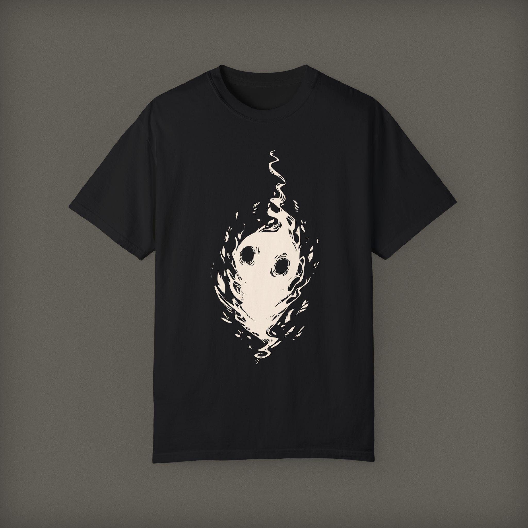 Bothered Little Phantom Goth Phantom Graphic Tee Witchcore Design ...