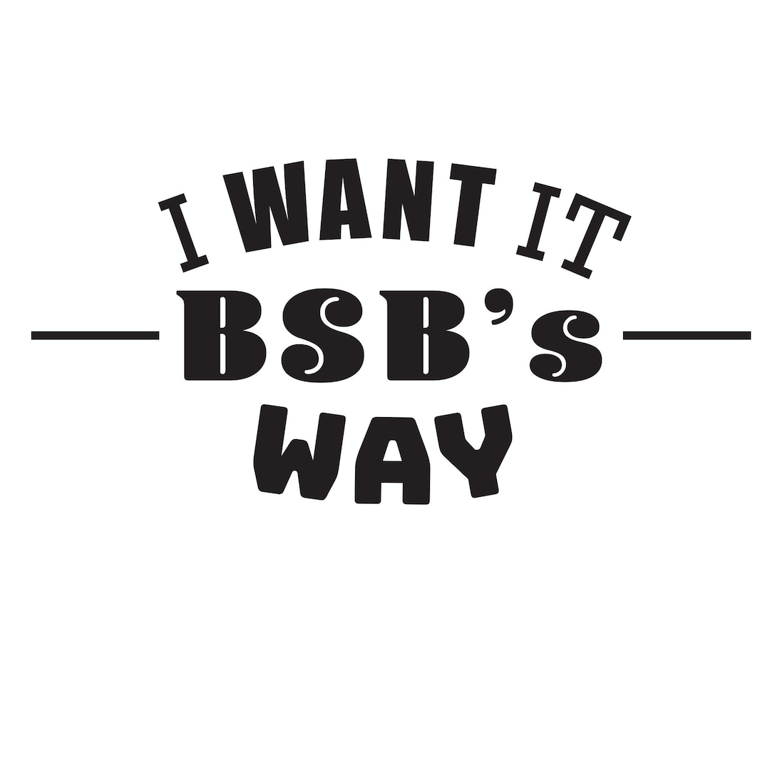 Backstreet Boys, Backstreet Boys SVG File, Cricut, Silhouette Vinyl ...