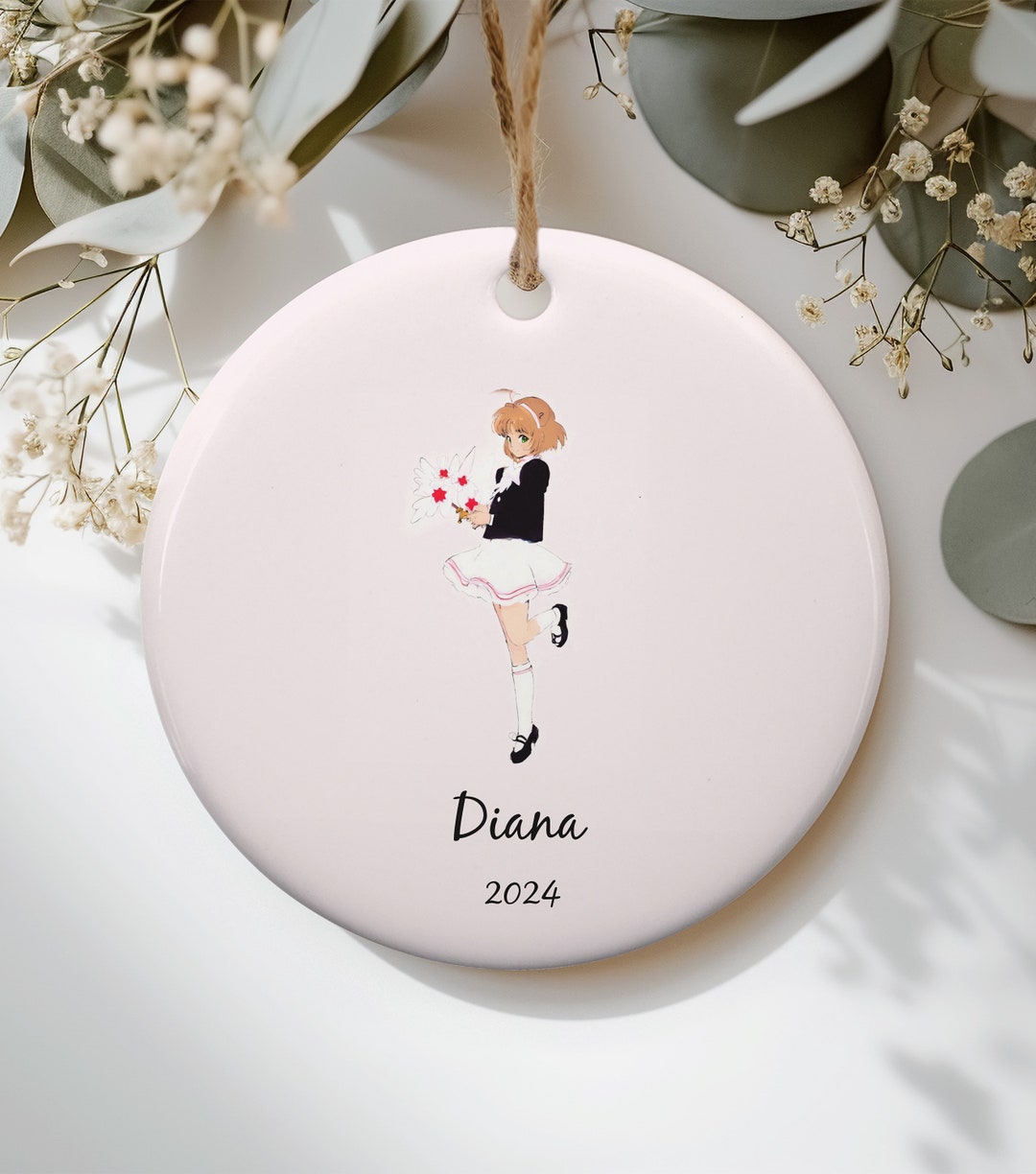Cardcaptor Sakura Ornament, Anime Gift, Sakura Kinomoto Ornament ...