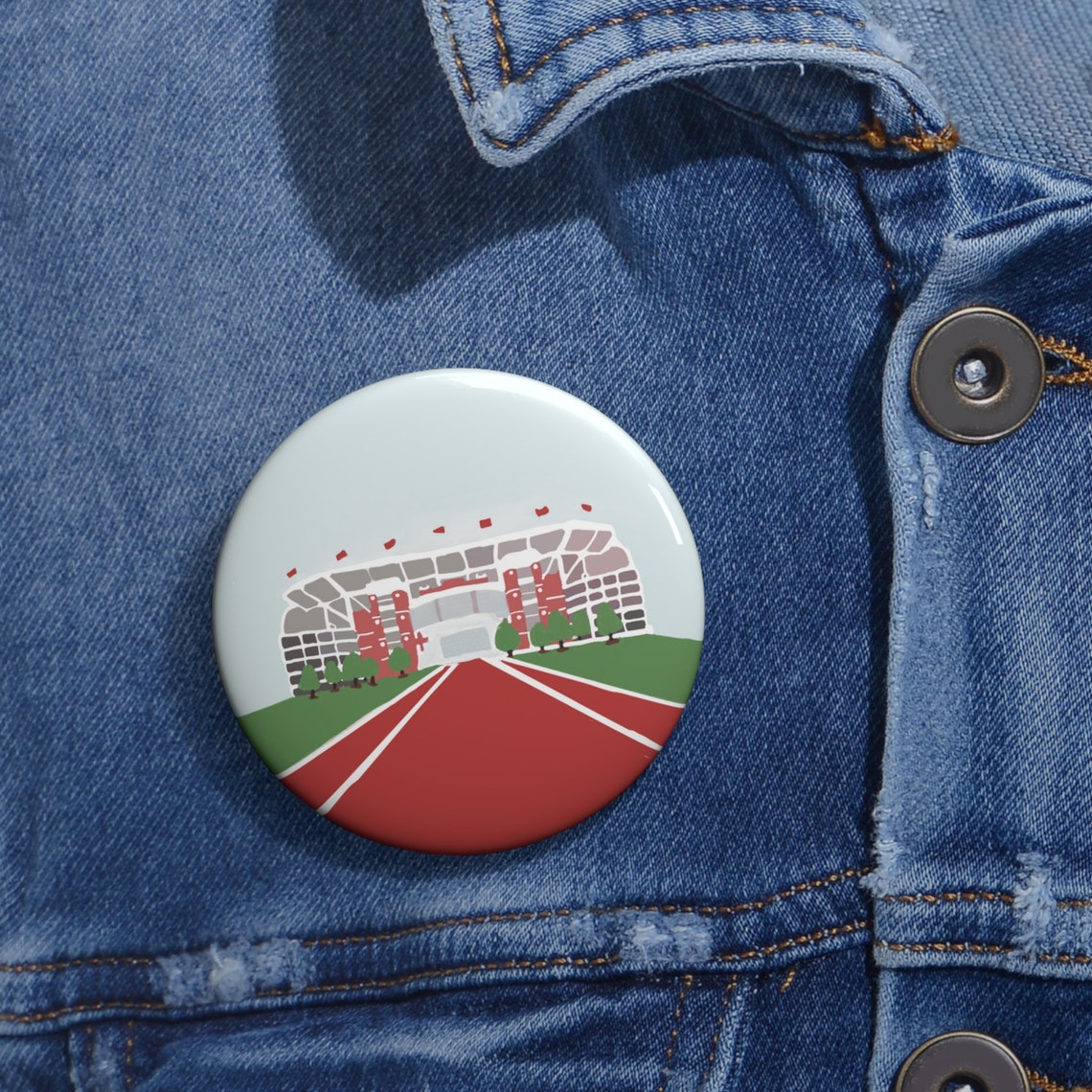 Bryant Denny Stadium/ Alabama Button - Etsy