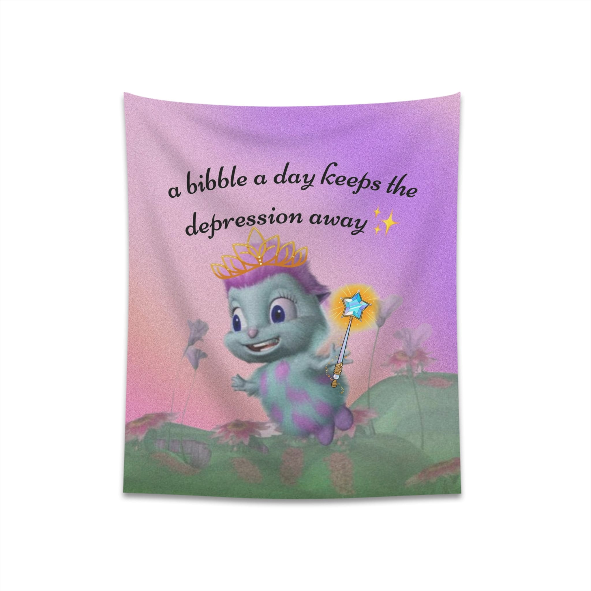 BIBBLE Barbie Movie Tapestry/ a Bibble a Day Keeps the Depression Away ...