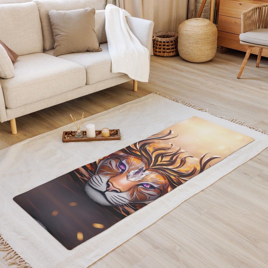 Tiger Yoga Mat - Etsy