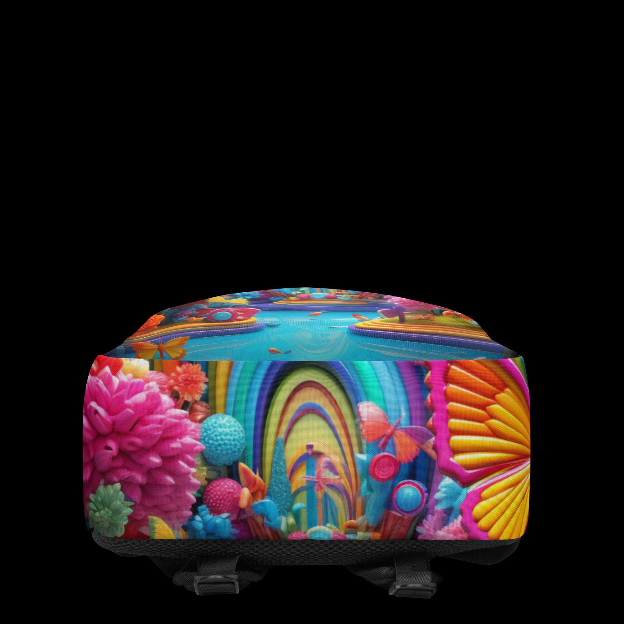 Rainbow& Butterfly Backpack - Etsy