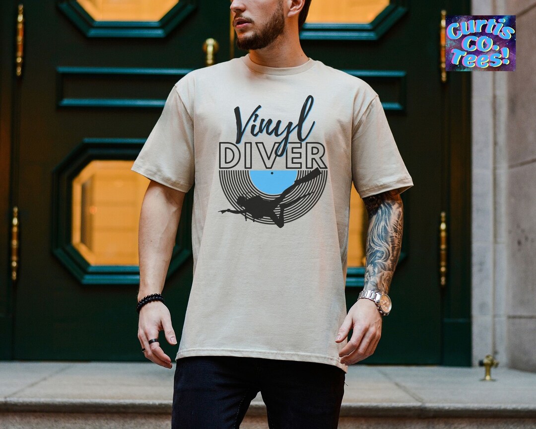 Vinyl Record T-shirt, Vinyl Lover Shirt, Music Lover Shirt, Record ...