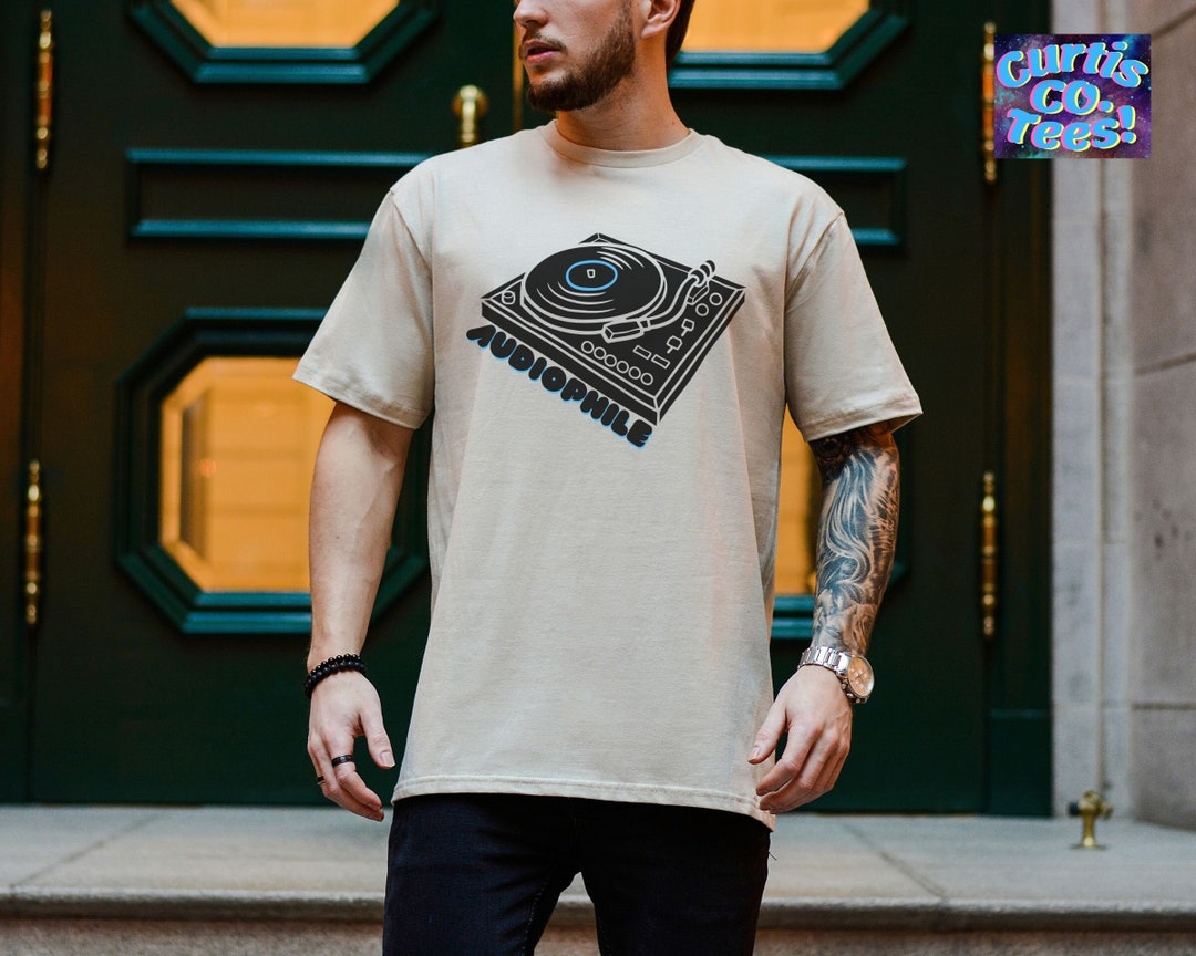 Audiophile Tshirt, Cool Music, DJ Gift, Vinyl Collector, Unisex T Shirt ...
