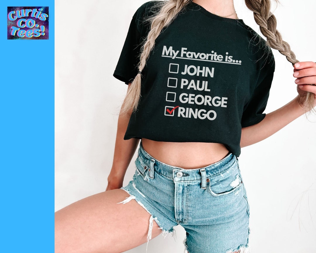 Beatles Shirt, Ringo Starr Shirt, I Love Ringo Shirt, Beatles Gifts ...