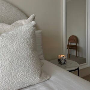 Enchanted Calacatta Viola Candle Hand Poured Marble Candle - Etsy