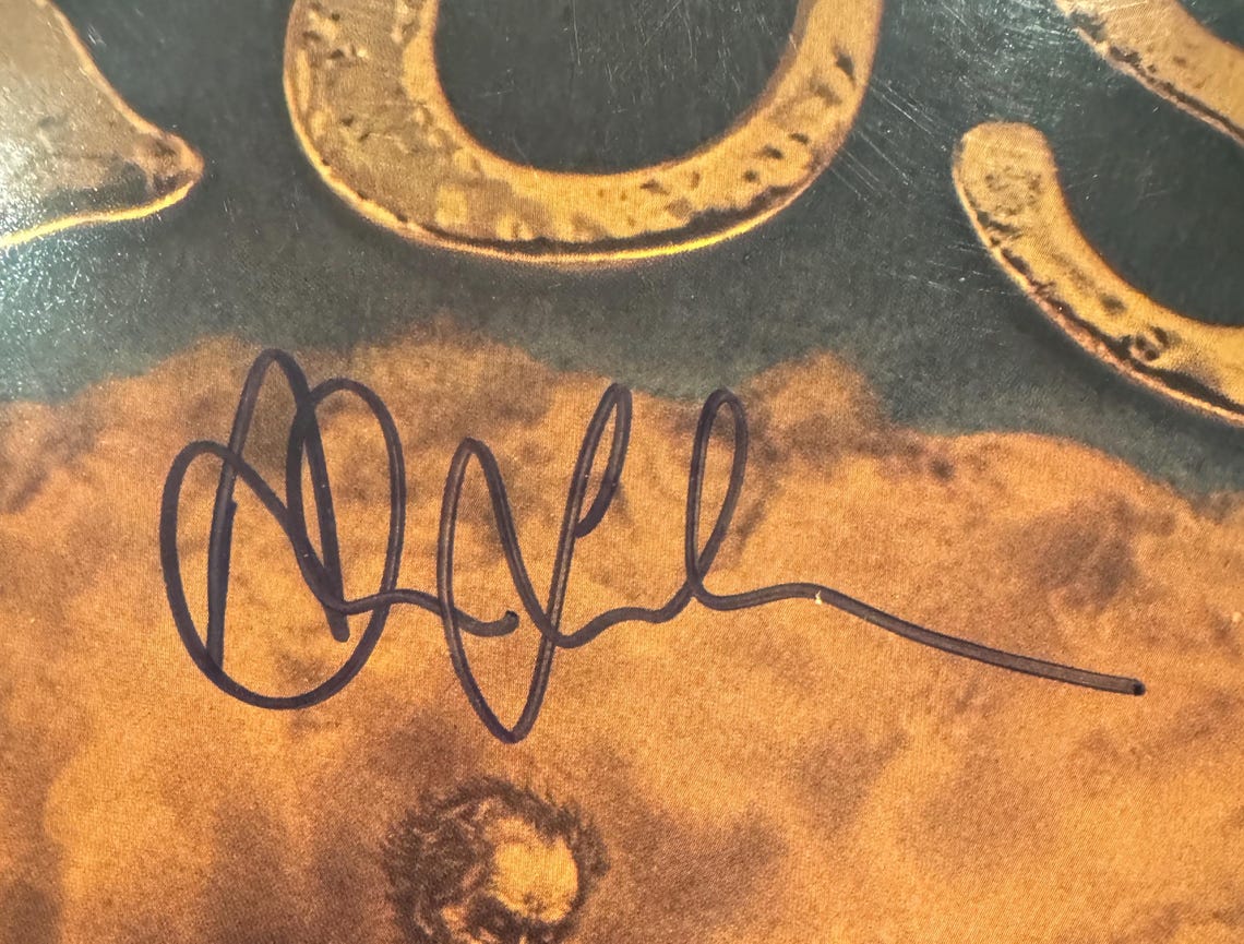 Rush Original Autographed “caress of Steel” LP Cover (COA) - Etsy