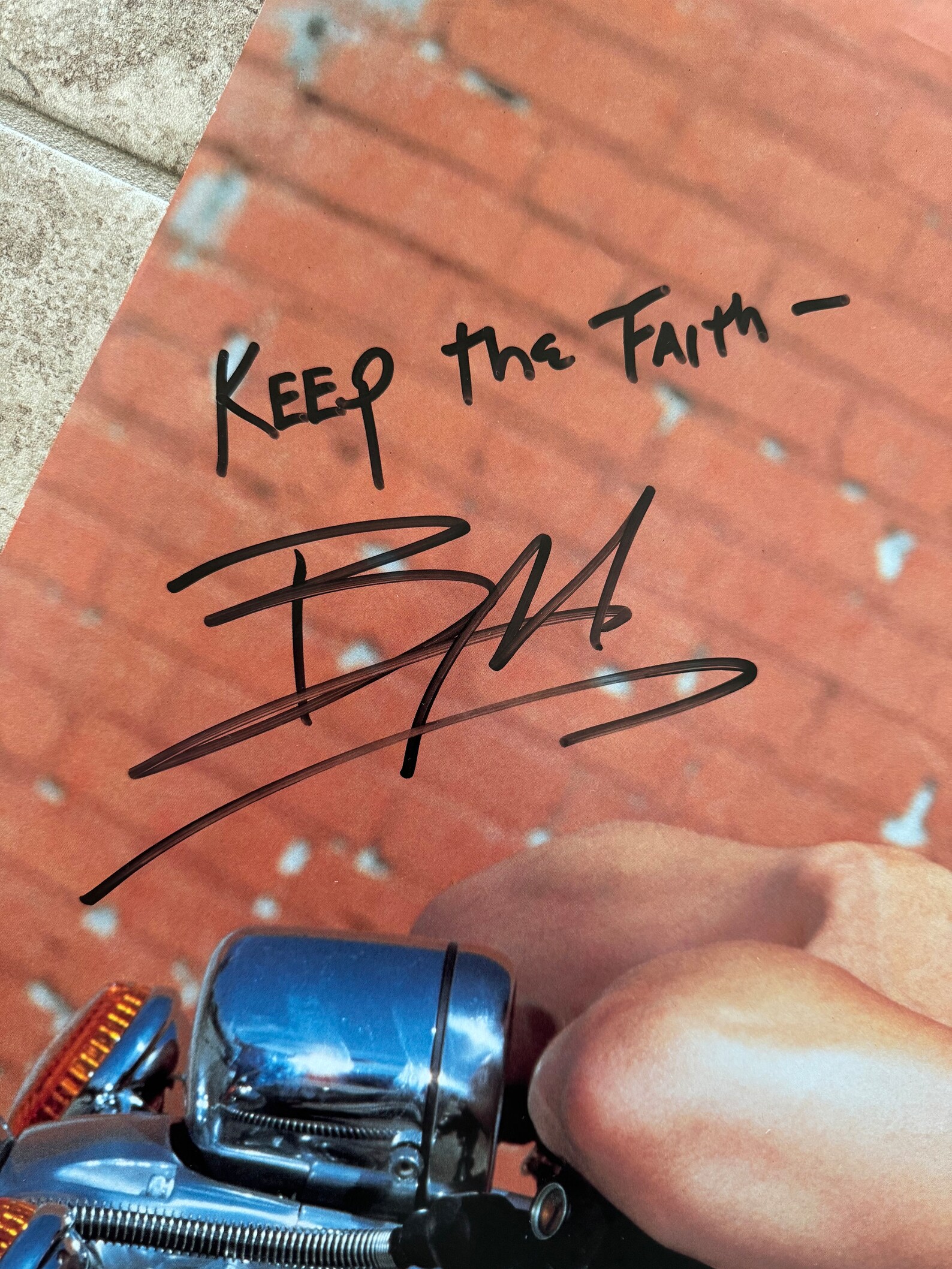 Brandon Lee Original Autographed Poster (COA) - Etsy