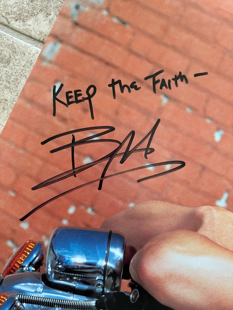 Brandon Lee Original Autographed Poster (COA) - Etsy