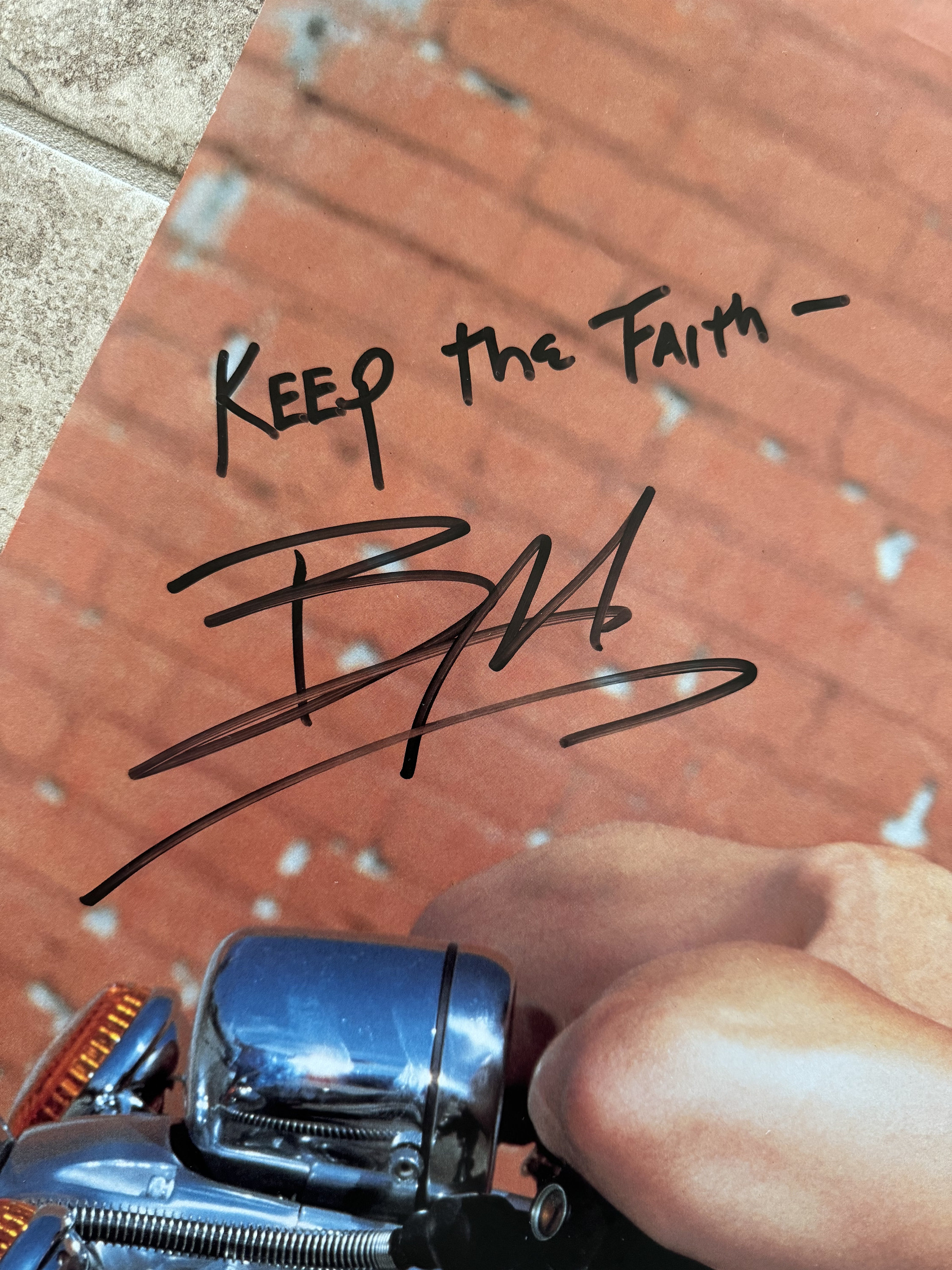 Brandon Lee Original Autographed Poster (COA) - Etsy