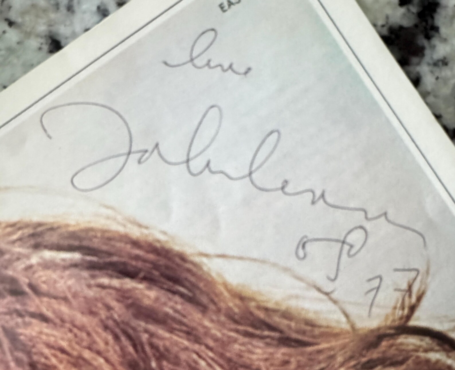 John Lennon Original Autographed “walls and Bridges” LP Insert (COA) - Etsy