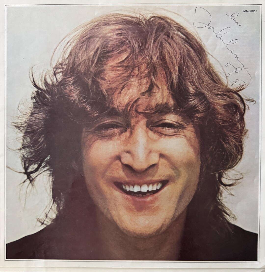 John Lennon Original Autographed “walls and Bridges” LP Insert (COA) - Etsy