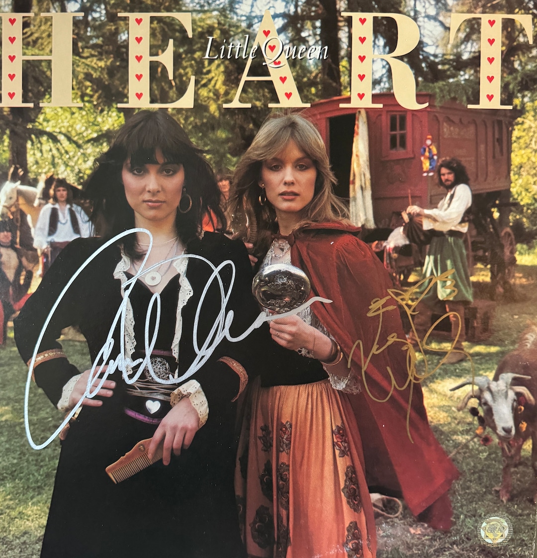 Heart Original Autographed “little Queen” LP Cover (COA) - Etsy