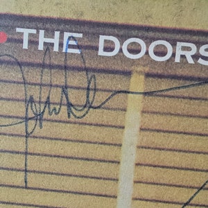 The Doors Autographed morrison Hotel LP COA - Etsy