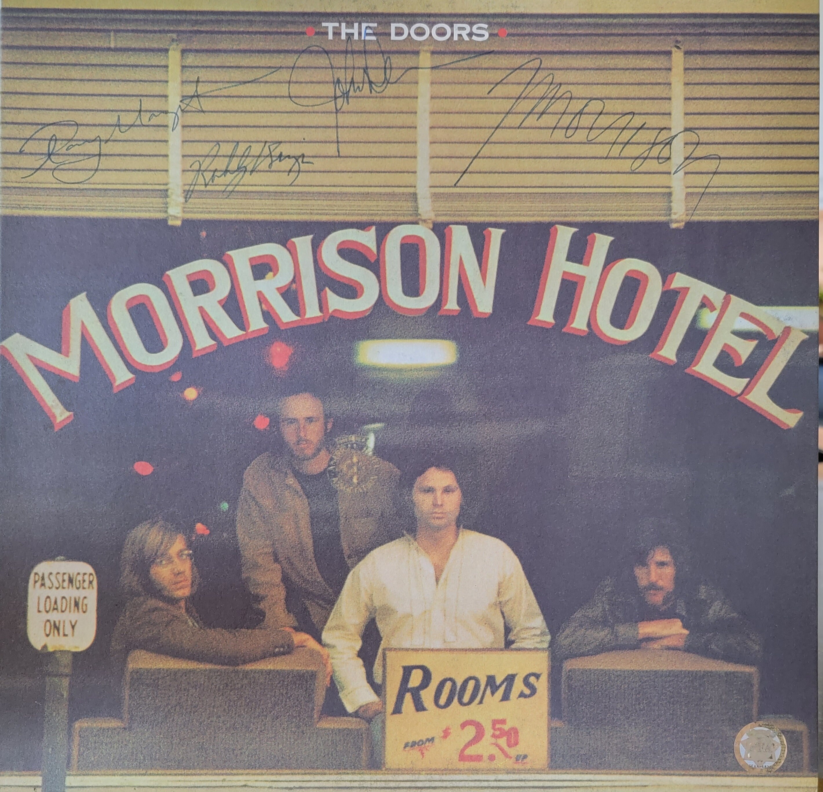 The Doors Autographed morrison Hotel LP COA - Etsy