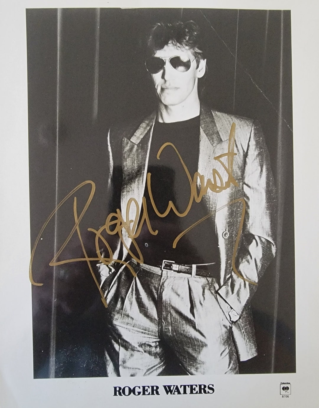 Roger Waters Original Autographed 8x10 Photo - Etsy