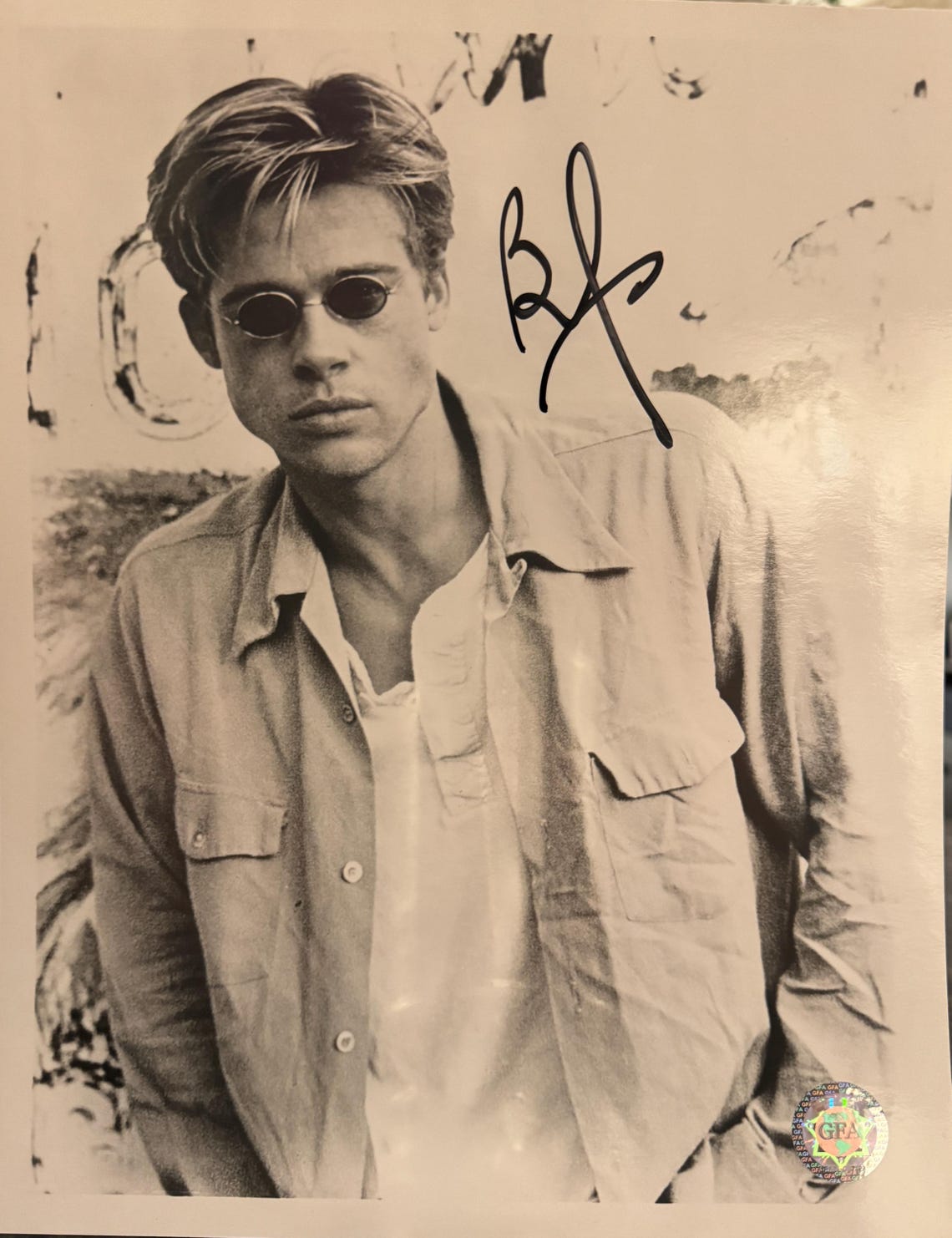 Brad Pitt Original Autographed 8x10 Photo (COA) - Etsy