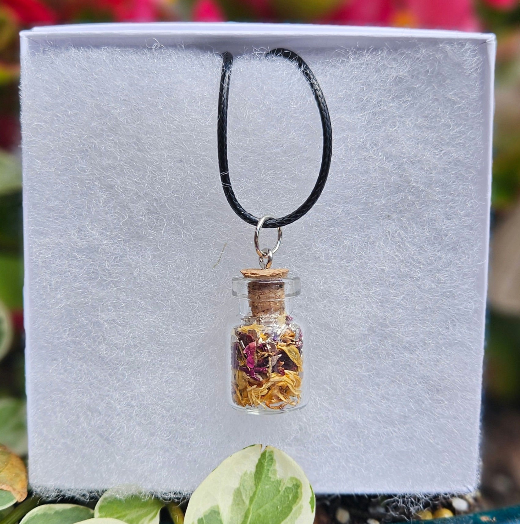 Miniature Potion Jar Necklace - Etsy
