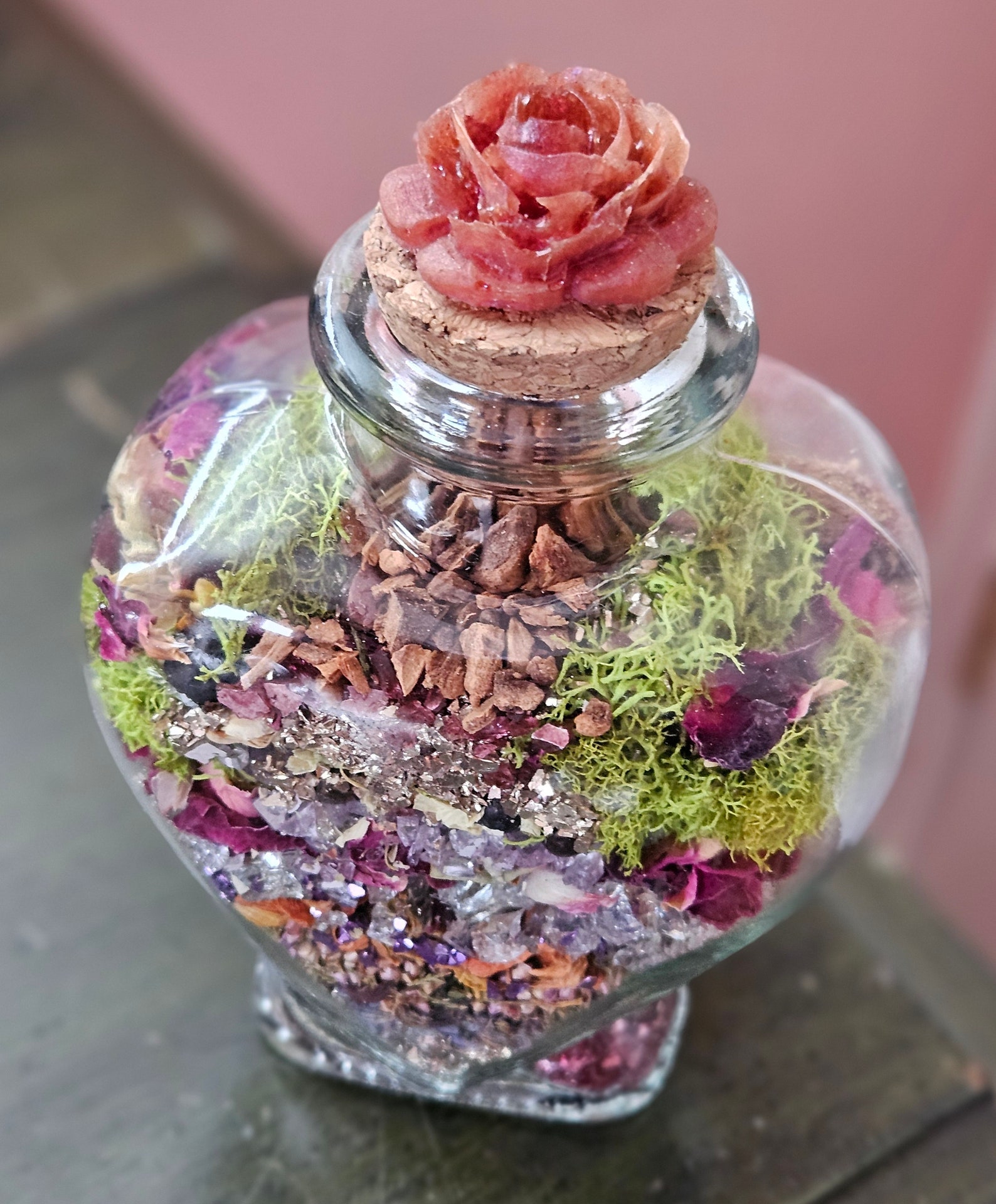 Heart Shaped Potion Jar - Etsy