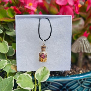 Miniature Potion Jar Necklace - Etsy