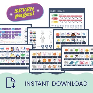 Communication Deck - Autistic and Non-verbal Children - DIGITAL ...