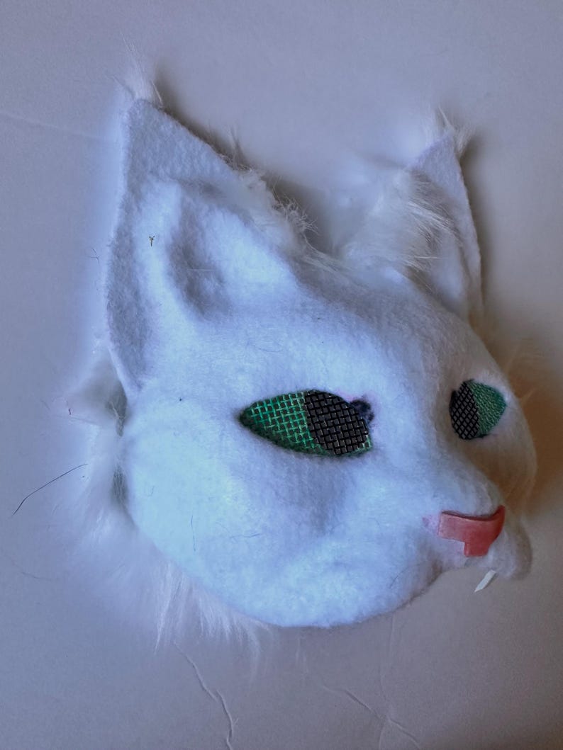 Paintable Felted Cat Mask! - Etsy