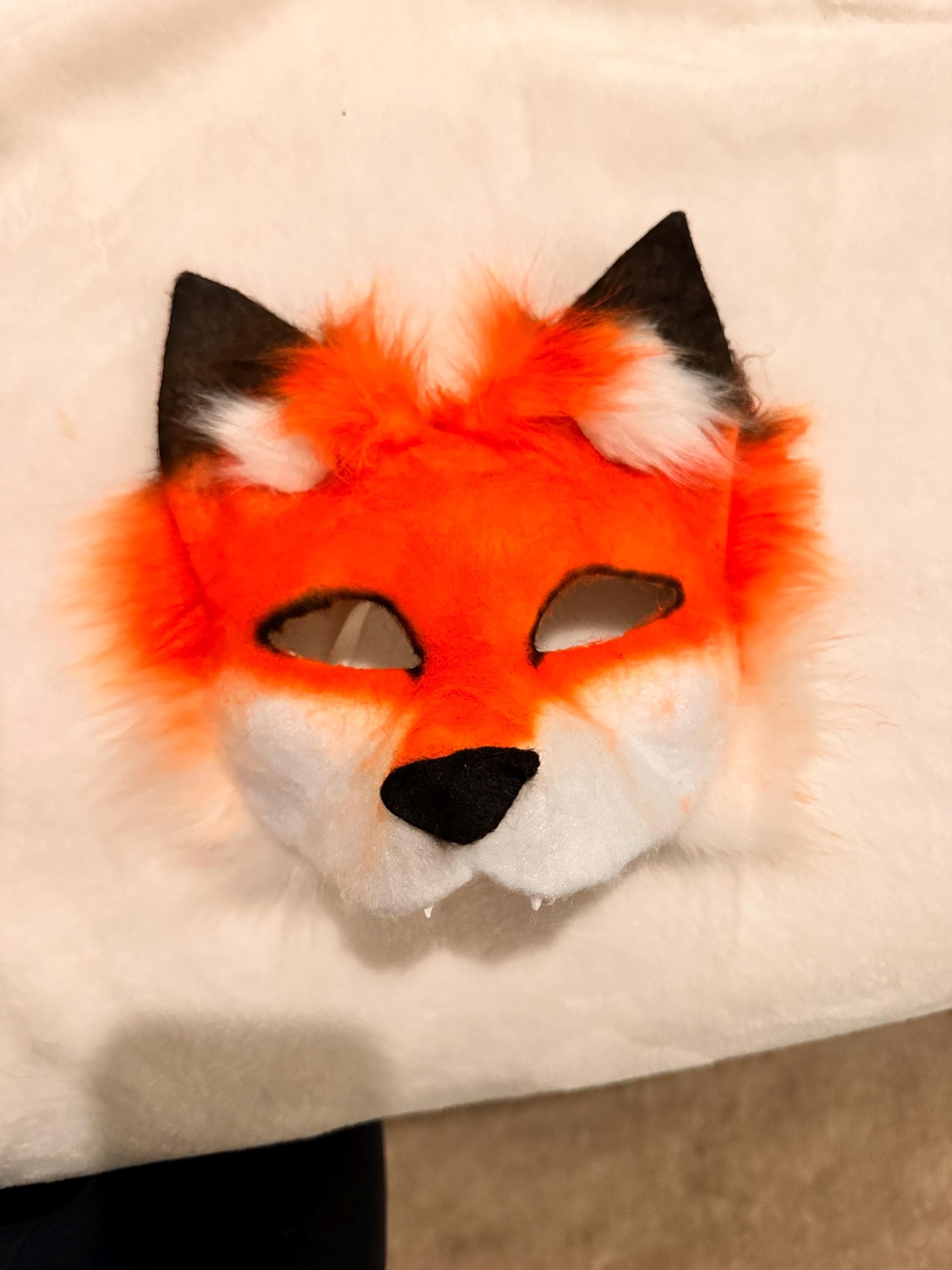 Red Fox Therian Mask! (airbrushed!) - Etsy