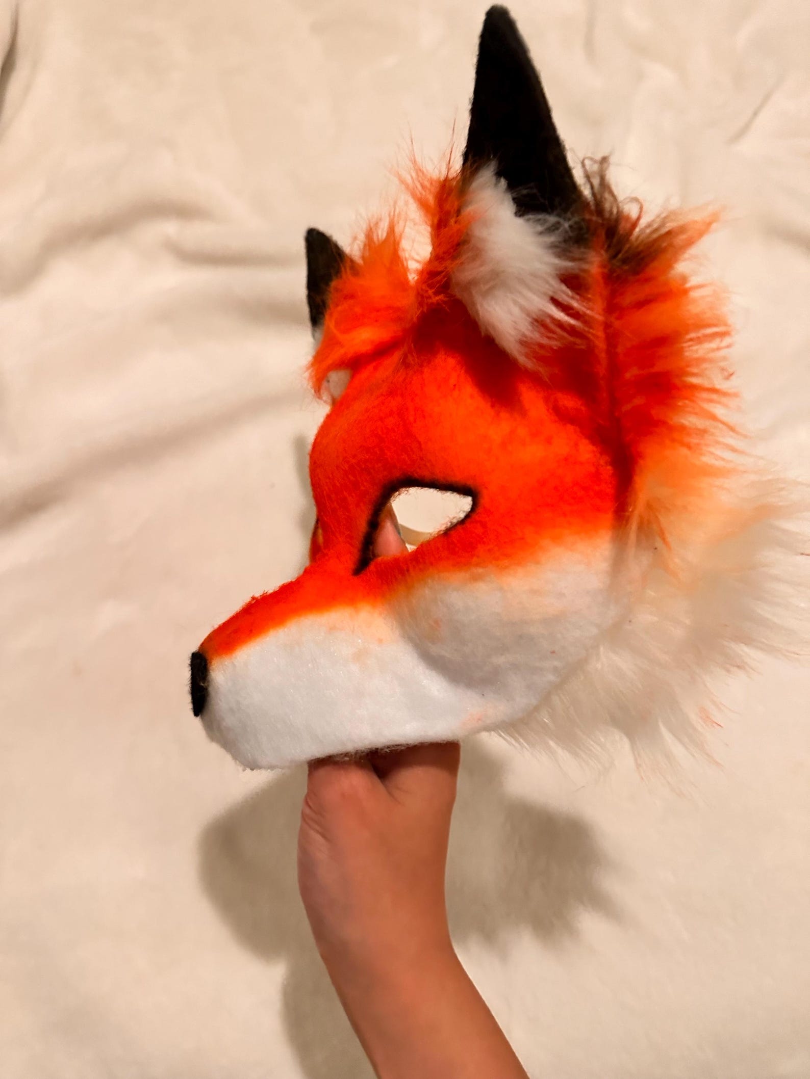Red Fox Therian Mask! (airbrushed!) - Etsy