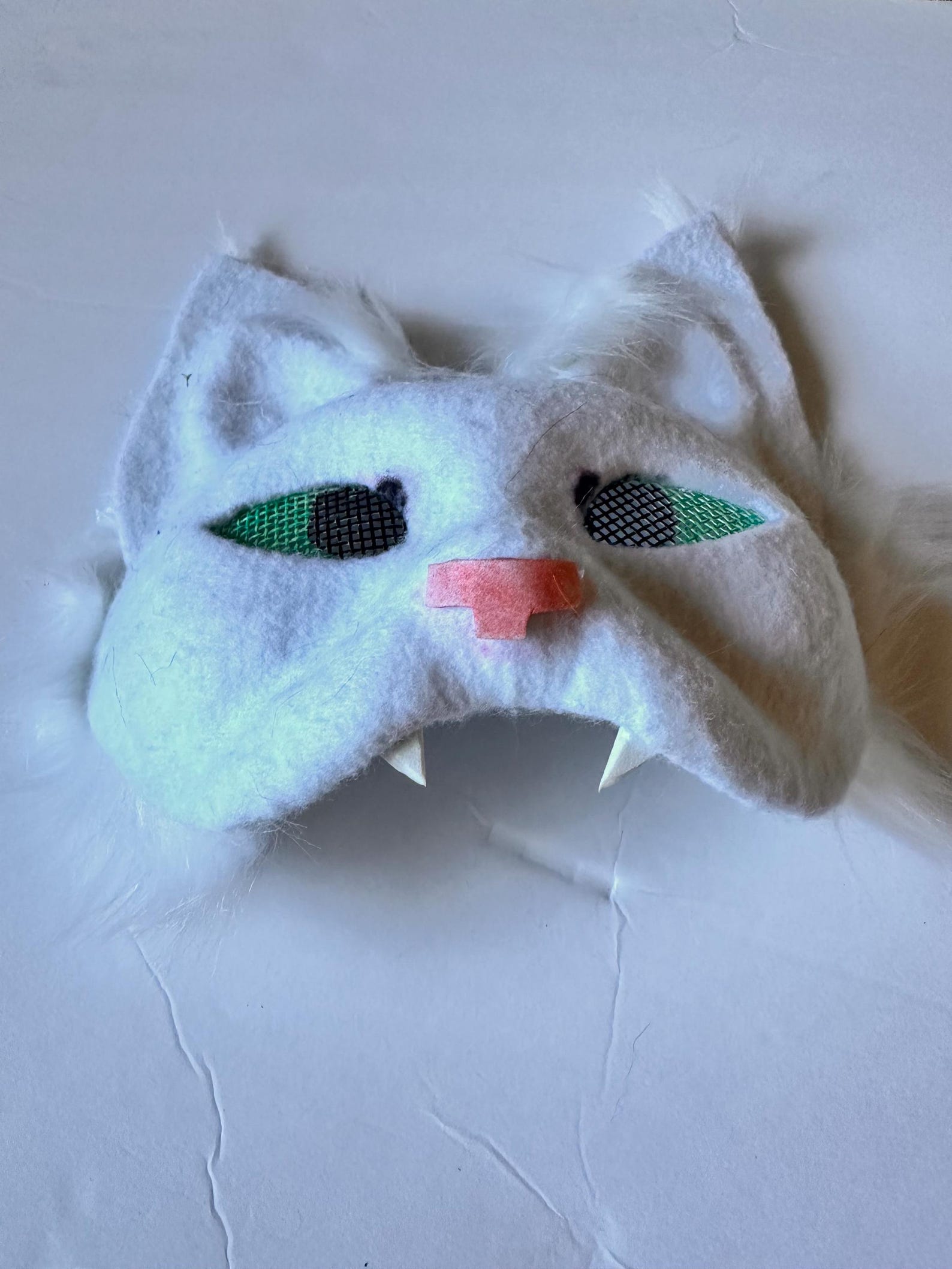 Paintable Felted Cat Mask! - Etsy