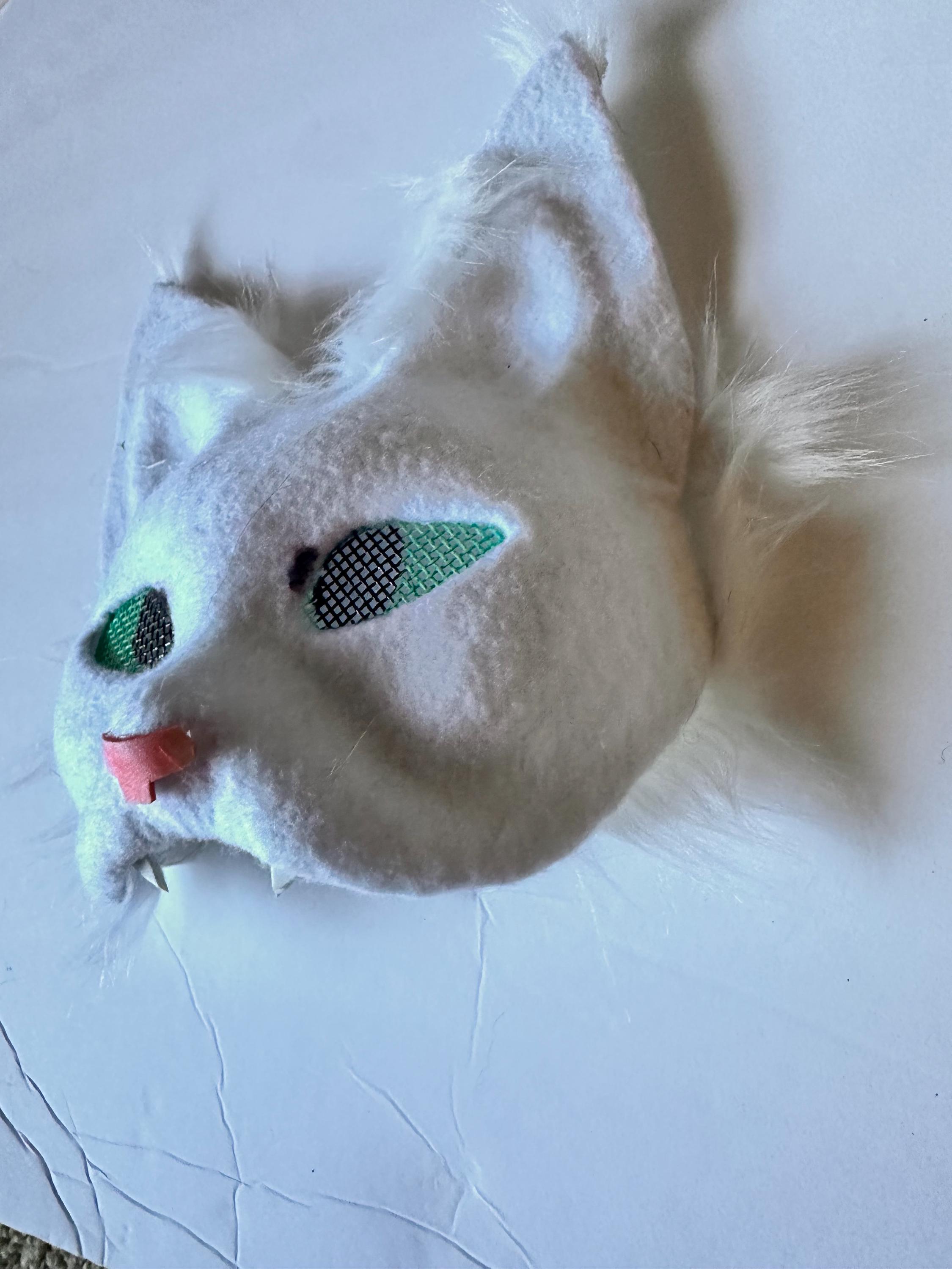 Paintable Felted Cat Mask! - Etsy