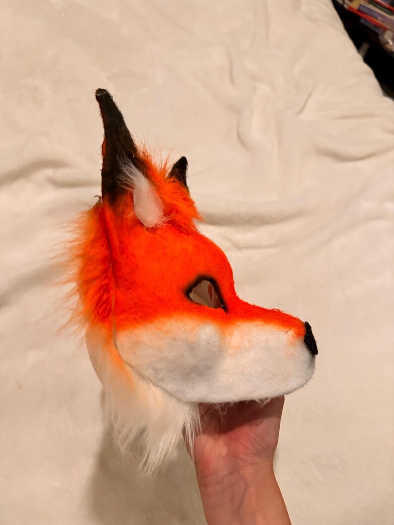 Red Fox Therian Mask! (airbrushed!) - Etsy