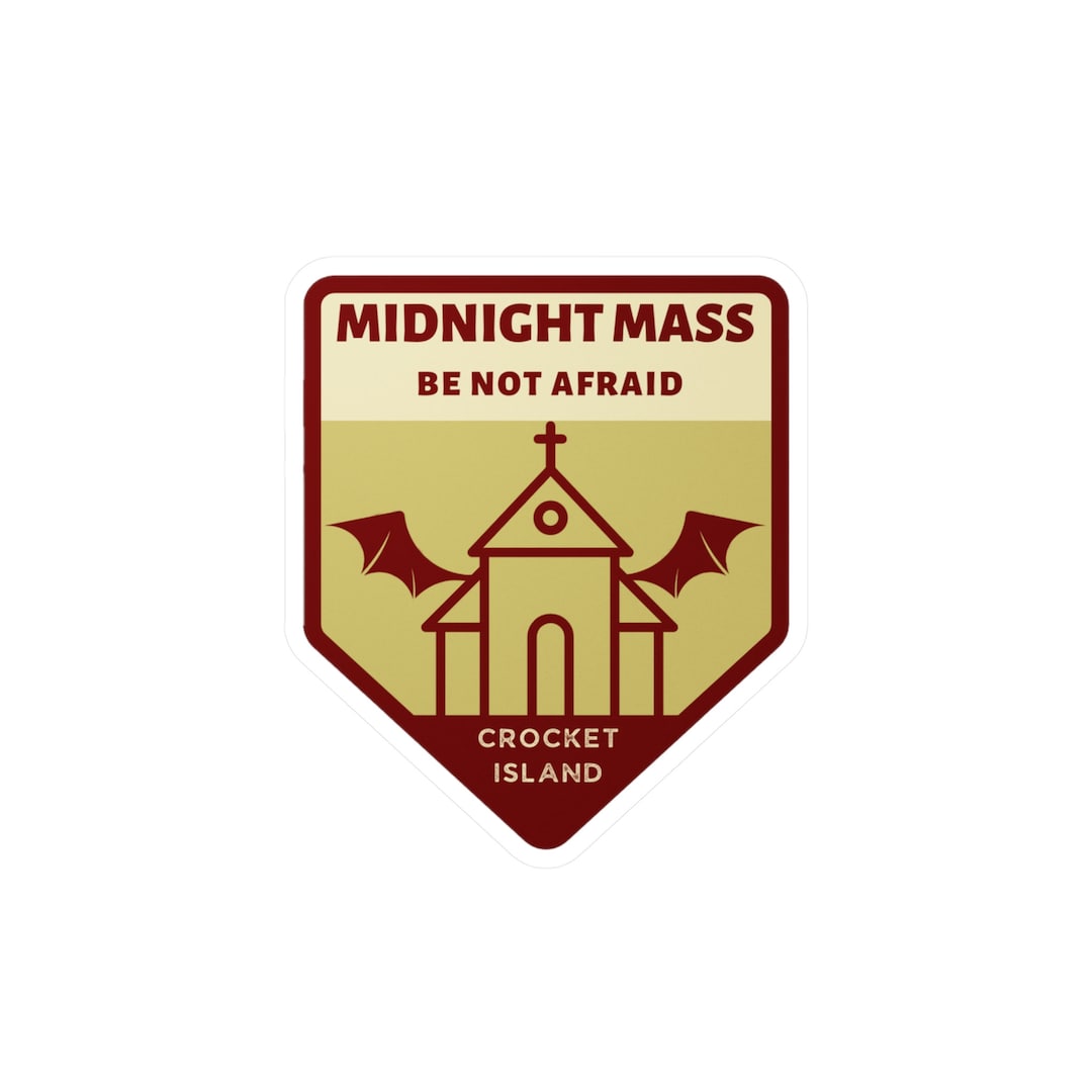 Midnight Mass Badge Sticker - Etsy