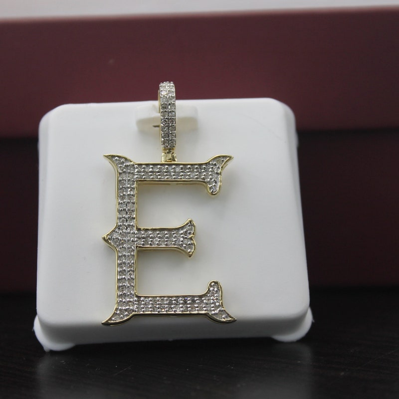 Letter Pendant - Etsy