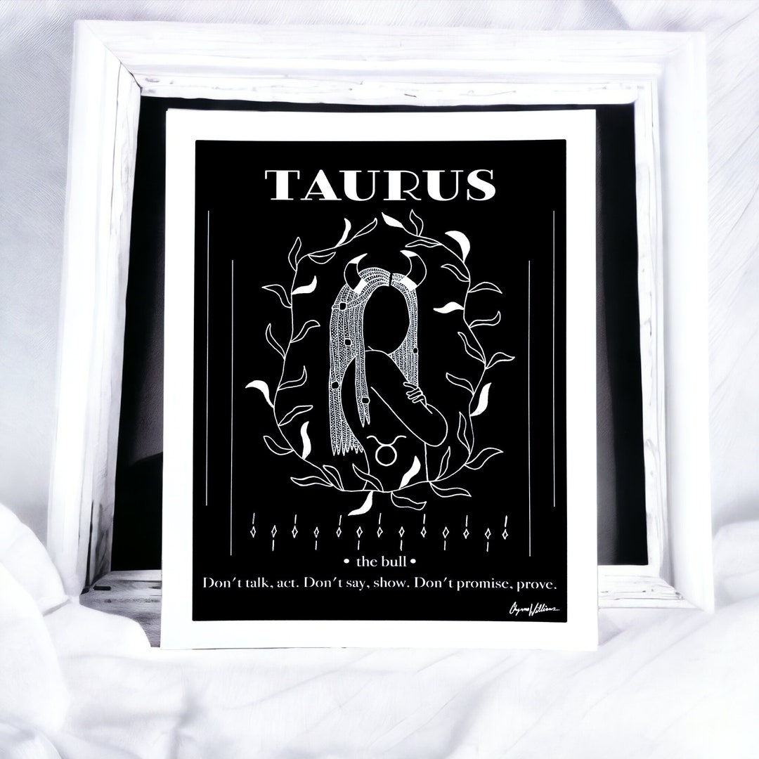 Zodiac Collection "taurus" - Etsy