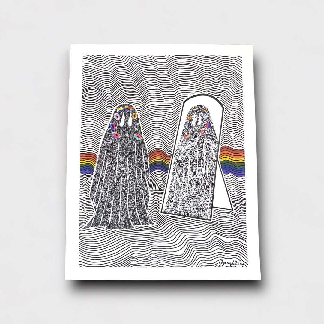 Love little Black Ghost Print - Etsy