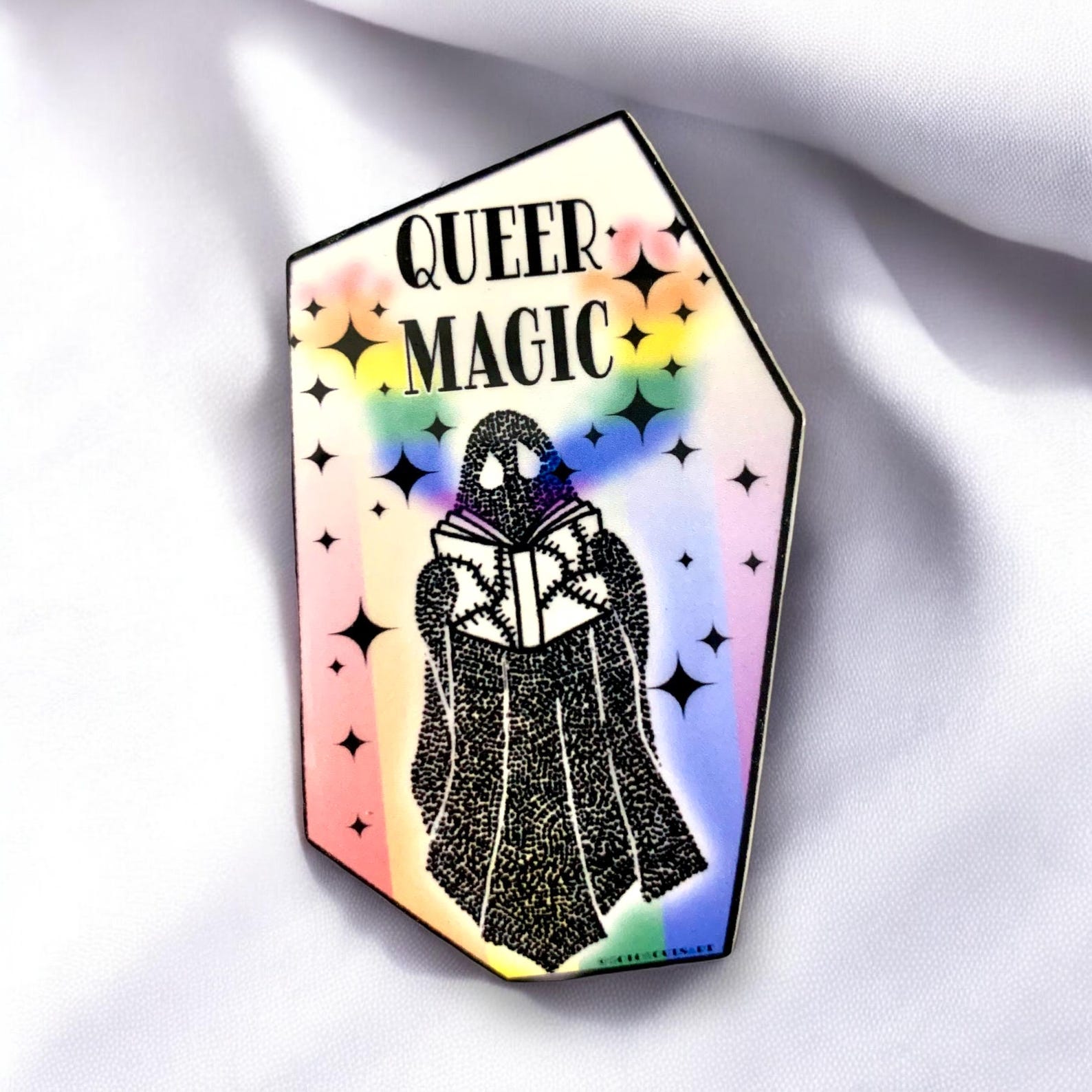 Queer Magic Sticker | Ghosts | Sheet Ghost | Witchy Ghost | Halloween Art | Spooky Season ...
