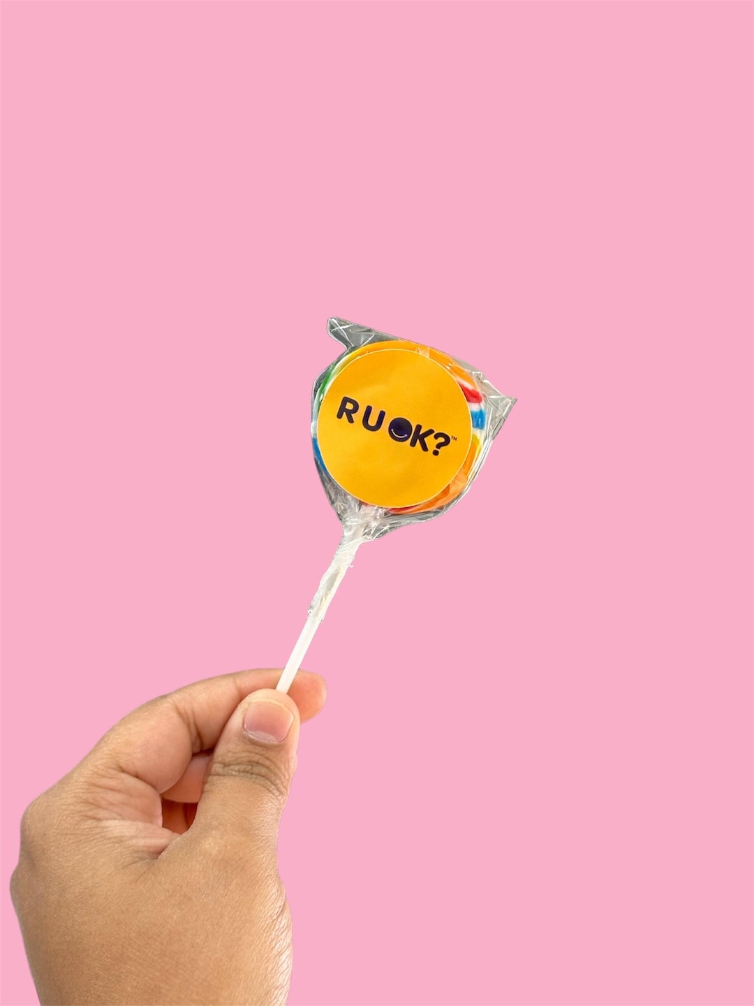 R U OK? Day Lollipop Favors | Awareness Stickers - Etsy Australia