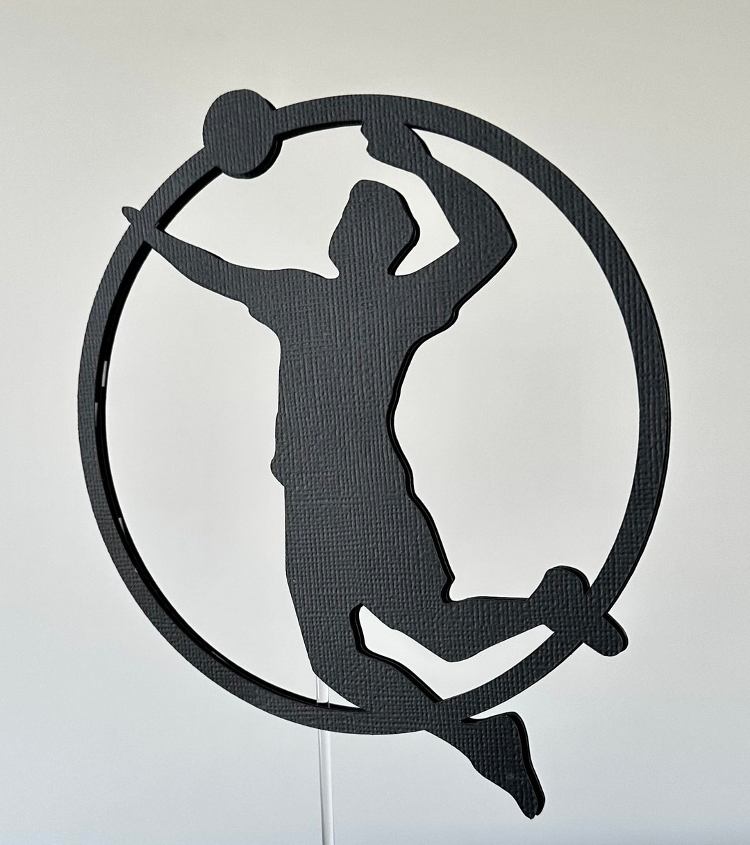 3D Personalized Volleyball Player Cake Topper | Sports Cake Topper ...