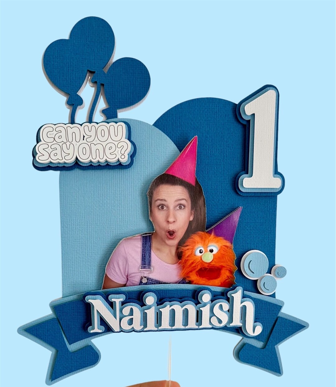 3D Personalized Cake Topper | Kids Tv Show | Ms Rachel Cake Topper | Ms ...