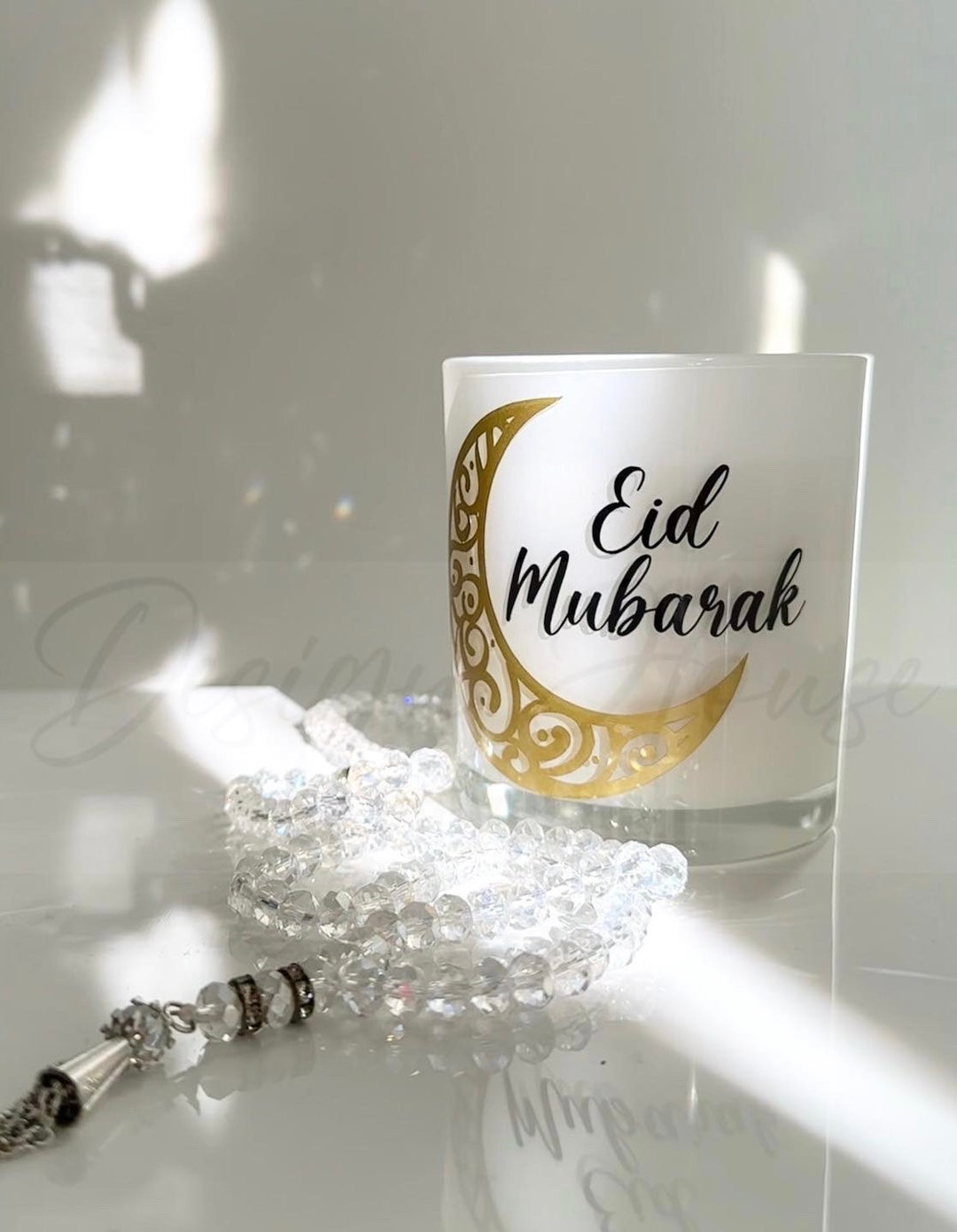 Eid Mubarak Candle | Eid Mubarak Decor | Eid Mubarak Candle Decor ...