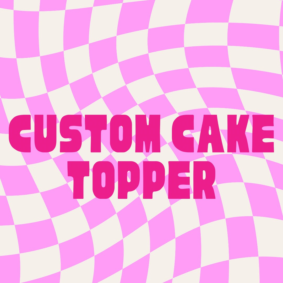 3D Personalised Cake Topper Cartoon Cake Topper Paws Cake Topper Sky ...