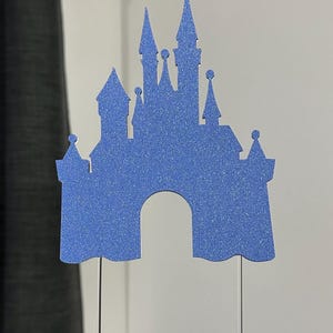 Castle Cake Topper - Etsy