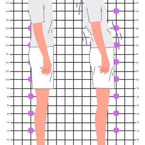 Posture Grid – Wall Mount , Body Analysis Posture , Fitness , Gym ...